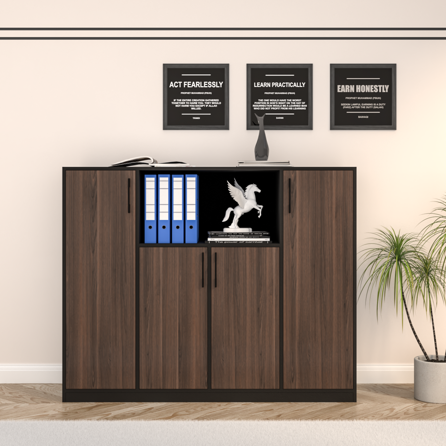 Classic Medium Height Cabinet – livinart.pk