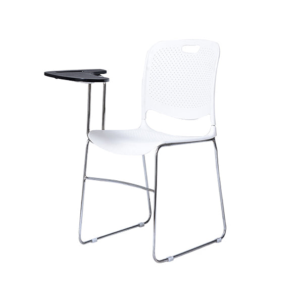 Smart White Tablet Chair – livinart.pk